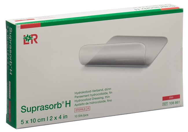 SUPRASORB H Dünn 5x10cm 10 Stk | Online bestellen