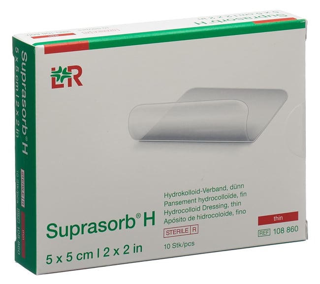 SUPRASORB H Dünn 5x5cm 10 Stk | Online bestellen