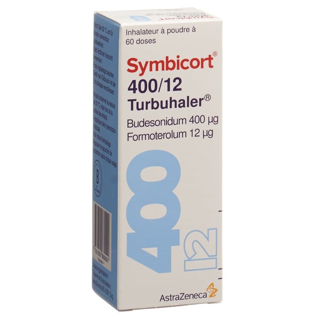 SYMBICORT 400/12 Turbuhaler Inh Plv 60 Dos | Online bestellen