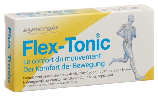 FLEX-TONIC Flex-Tonic complèment alimentaire cpr avec vitamine C et ...