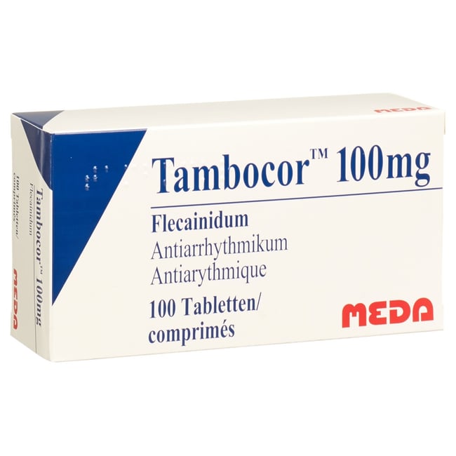 TAMBOCOR Tabl 100 mg Blist 100 Stk | Online bestellen