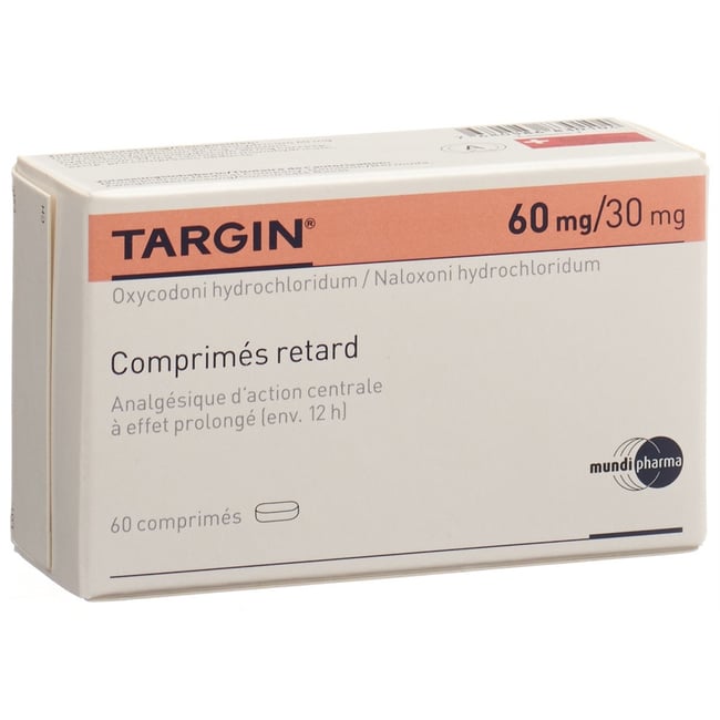 TARGIN Ret Tabl 60 mg/30 mg Blist 60 Stk | Online bestellen