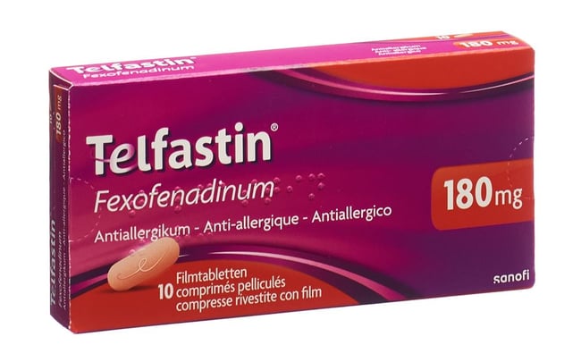 TELFASTIN Filmtabl 180 mg Blist 10 Stk | Online bestellen