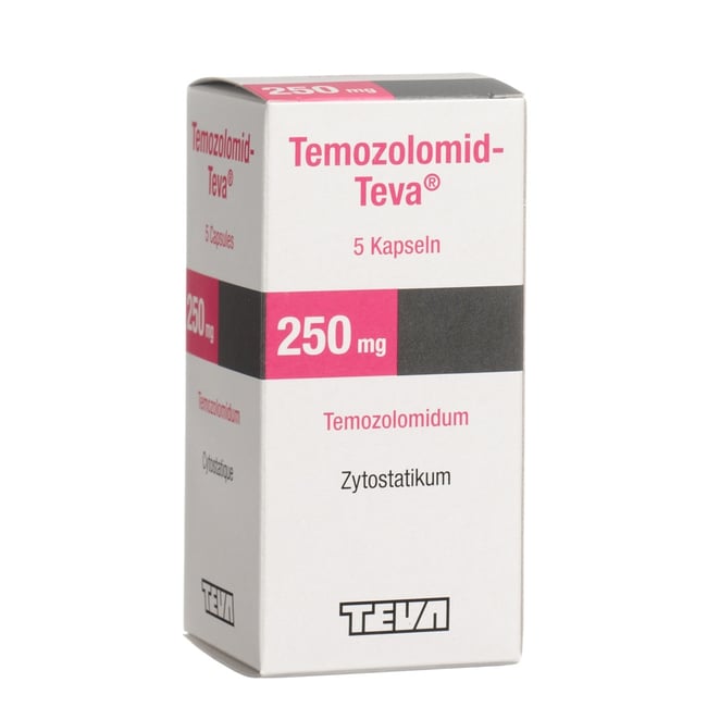 TEMOZOLOMIDE Teva Kaps 250 mg Fl 5 Stk | Online bestellen