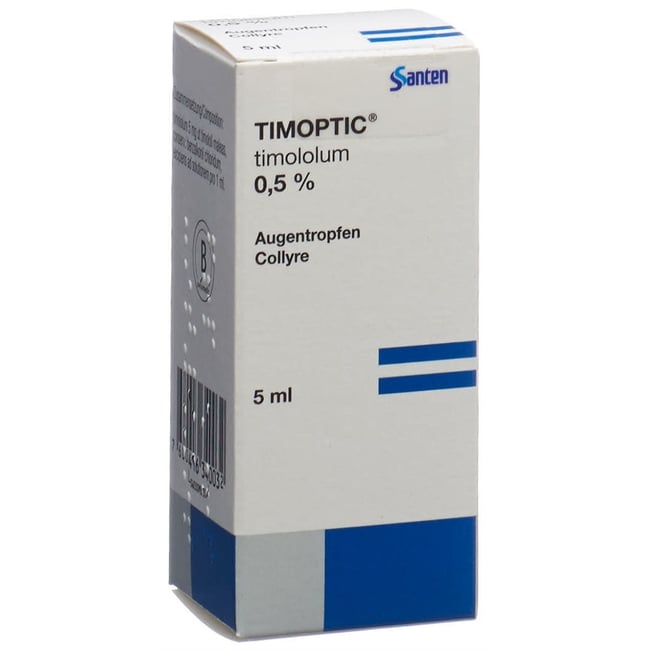 TIMOPTIC gtt opht 0.5 % fl 5 ml | Commander en ligne