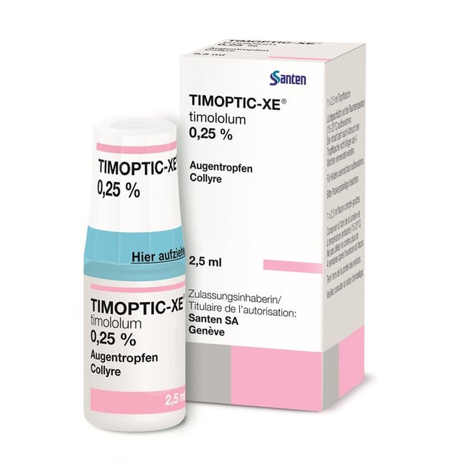 TIMOPTIC gtt opht 0.25 % fl 2.5 ml | Commander en ligne