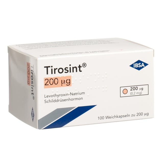 TIROSINT caps moll 200 mcg blist 100 pce | Commander en ligne