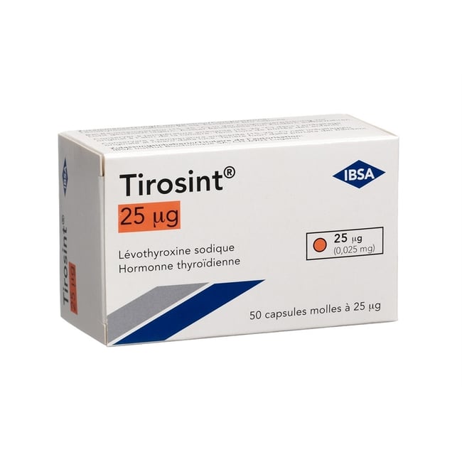 TIROSINT Weichkaps 25 mcg Blist 50 Stk | Online bestellen
