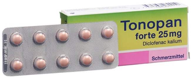 TONOPAN forte drag 25 mg blist 10 pce | Commander en ligne