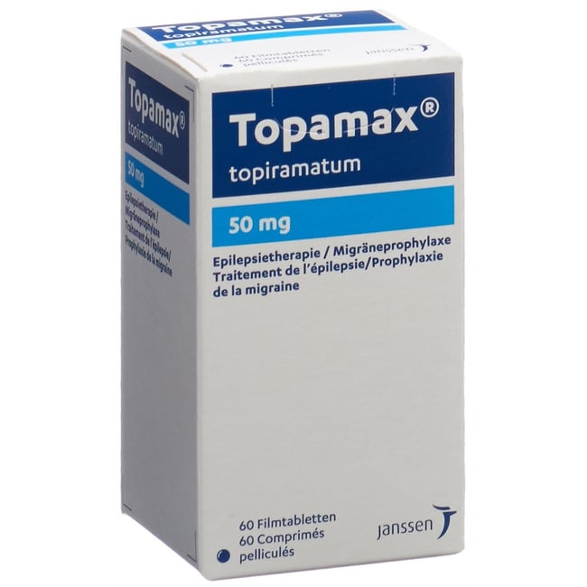 TOPAMAX cpr pell 50 mg bte 60 pce | Commander en ligne