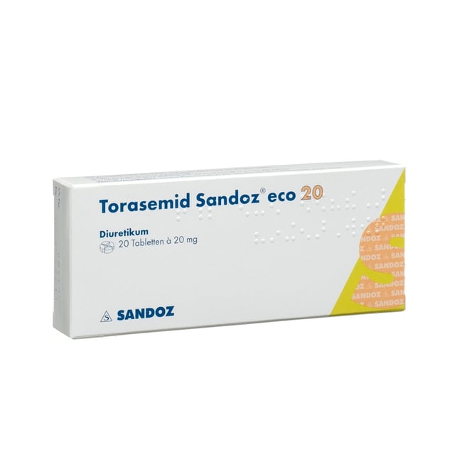 TORASEMIDE eco cpr 20 mg blist 20 pce | Commander en ligne