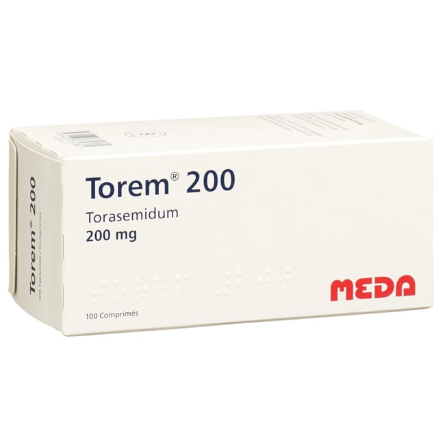 TOREM Tabl 200 mg Blist 100 Stk | Online bestellen