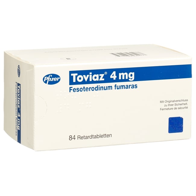 Toviaz Ret Tabl 4 mg Blist 84 Stk | Online bestellen