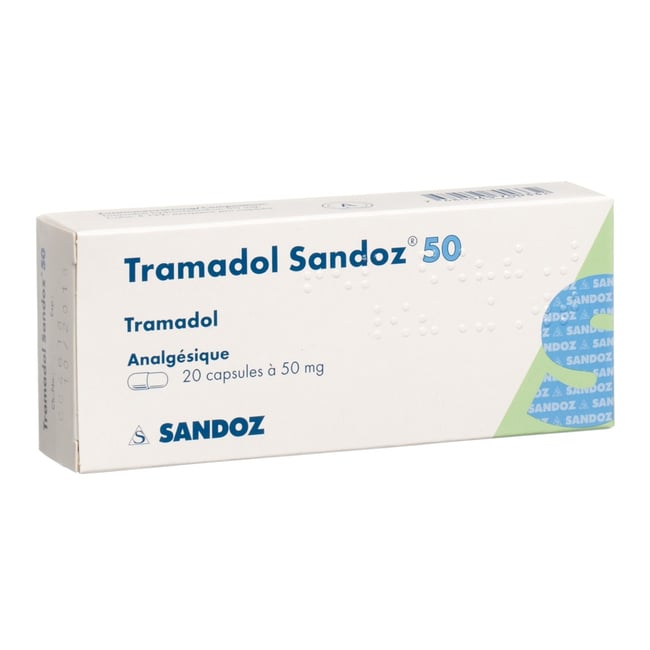 TRAMADOL Sandoz Kaps 50 mg Blist 20 Stk | Online bestellen