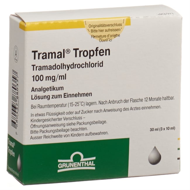 TRAMAL gouttes 100 mg/ml fl 10 ml | Commander en ligne