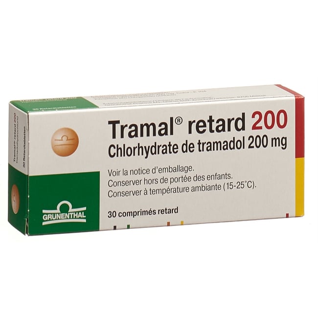 TRAMAL retard cpr ret 200 mg blist 30 pce | Commander en ligne