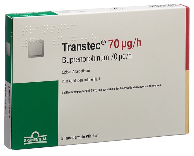 TRANSTEC Matrixpfl 70 mcg/h Btl 8 Stk | Online bestellen