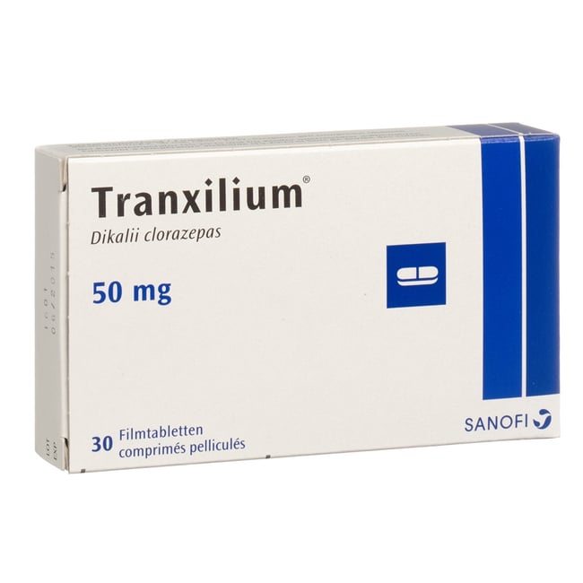 TRANXILIUM cpr pell 50 mg blist 30 pce | Commander en ligne