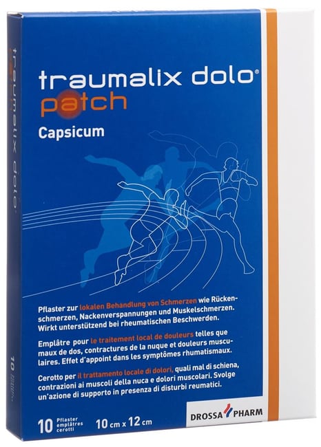Traumalix patch empl 10cmx12cm 10 pce | Commander en ligne