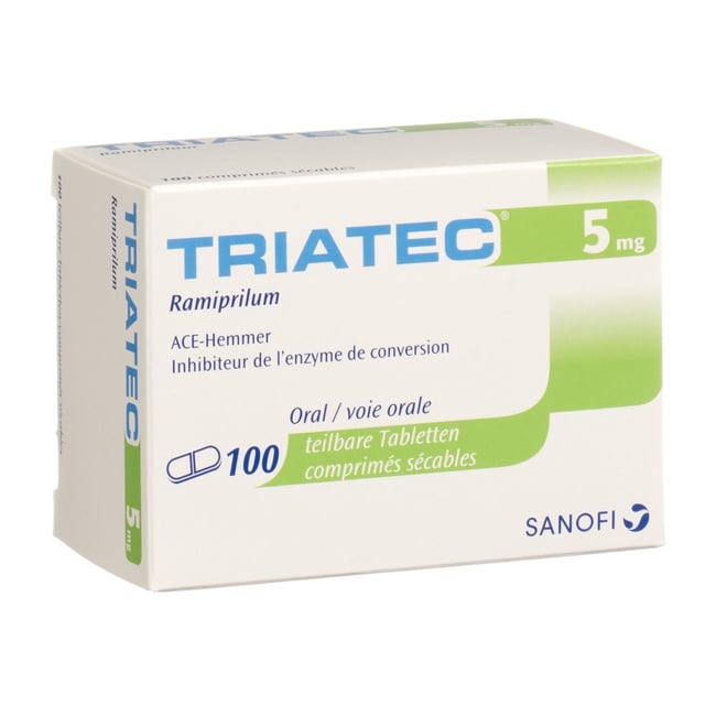 TRIATEC cpr 5 mg blist 100 pce | Commander en ligne