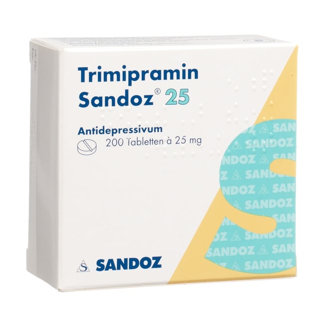 TRIMIPRAMINE Sandoz Tabl 25 mg Blist 200 Stk | Online bestellen