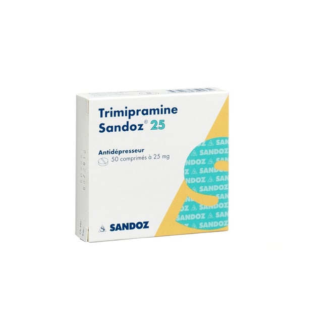 TRIMIPRAMINE Sandoz Tabl 25 mg Blist 50 Stk | Online bestellen