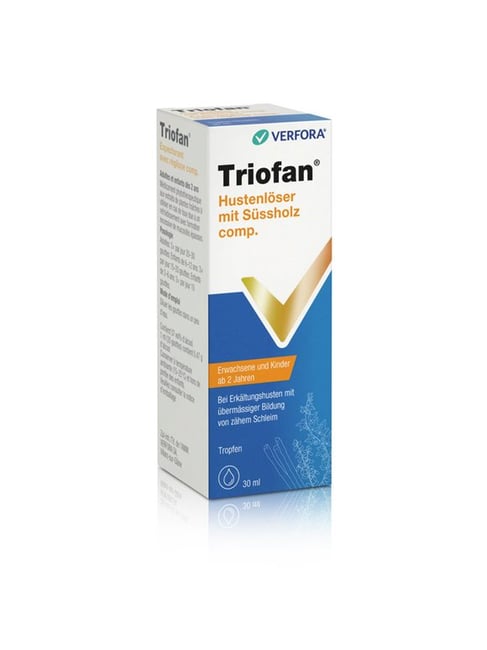 TRIOFAN Expectorant réglisse gouttes fl 30 ml | Commander en ligne