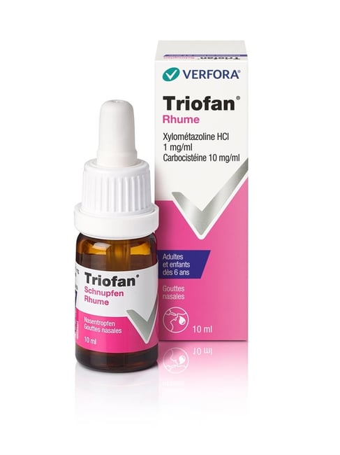 TRIOFAN Rhume gtt nas adultes et enfants dès 6 ans fl pip 10 ml ...