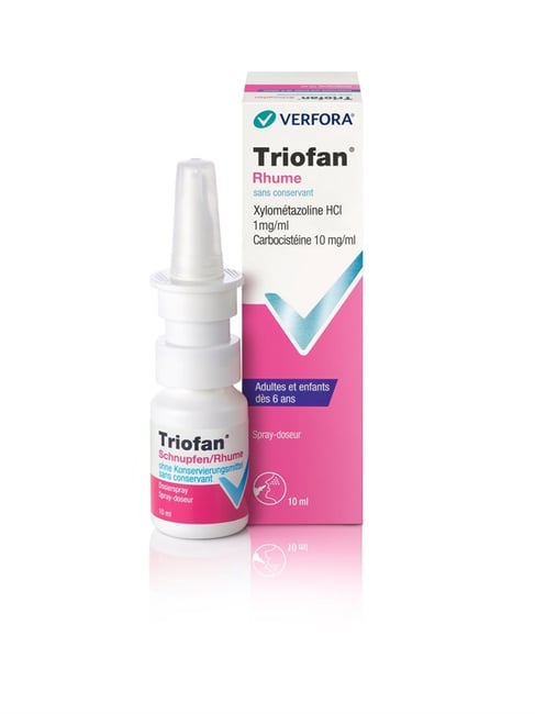 TRIOFAN Schnupfen ohne Konservierungsmittel Dosierspray für Erwachsene ...