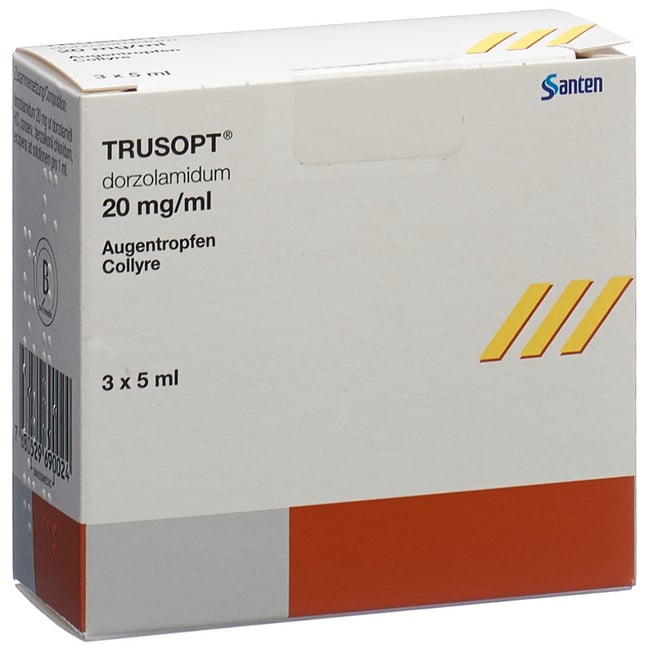 TRUSOPT gtt opht 2 % fl 5 ml | Commander en ligne