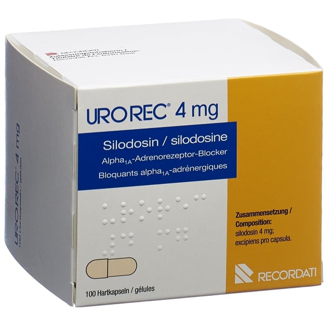 UROREC Kaps 4 mg Blist 100 Stk | Online bestellen