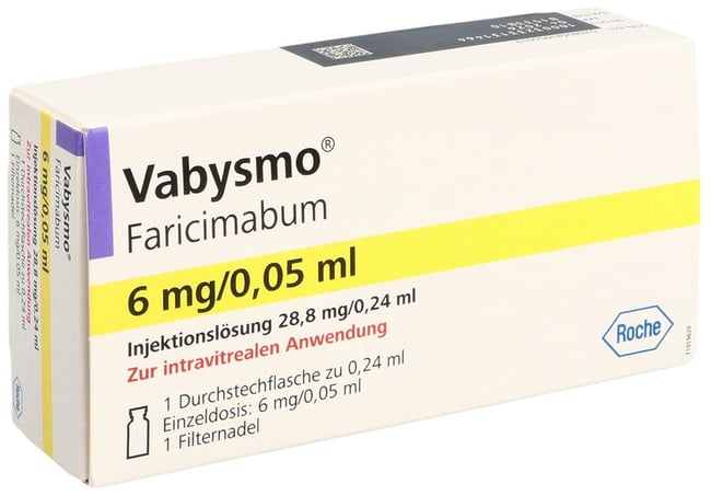 VABYSMO Inj Lös 6 mg/0.05ml Durchstechflasche Durchstf 0.24 ml | Online ...