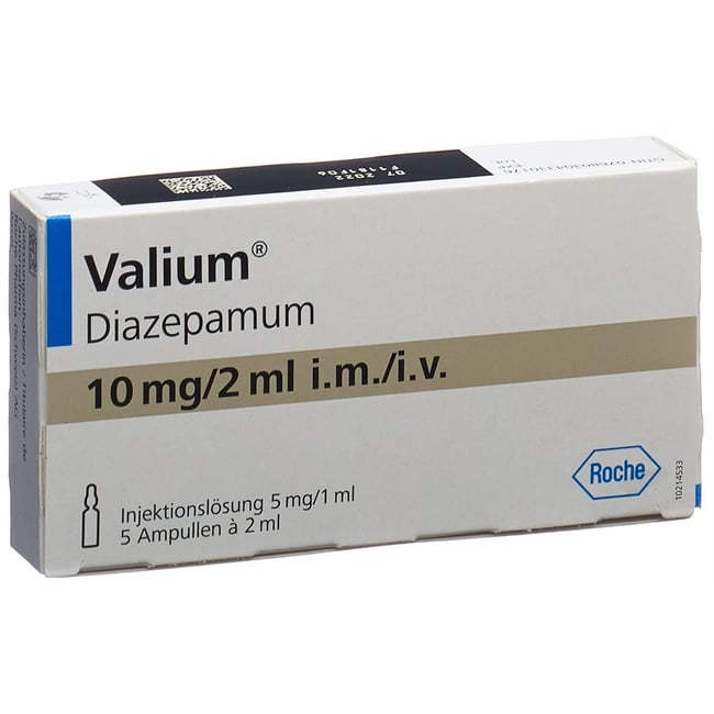 VALIUM Inj Lös 10 mg/2ml i.m./i.v. Amp 2 ml | Online bestellen
