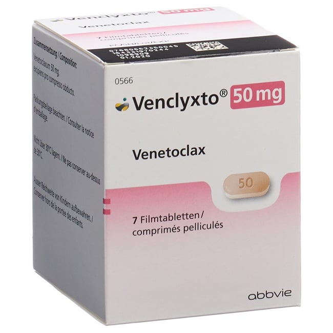 VENCLYXTO cpr pell 50 mg blist 7 pce | Commander en ligne