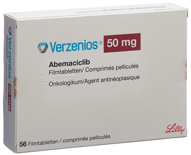 Verzenios cpr pell 50 mg blist 56 pce | Commander en ligne