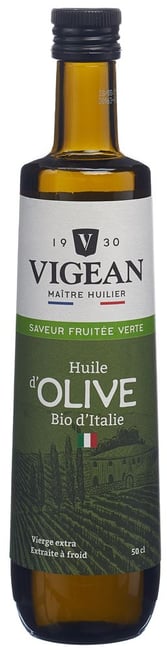 VIGEAN Fruchtiges Olivenöl Italien 500 ml | Online bestellen