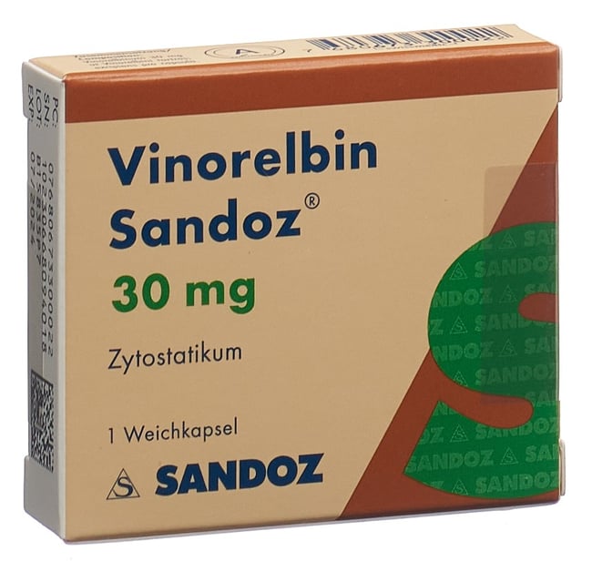 VINORELBINE Sandoz Weichkaps 30 mg Blist 1 Stk | Online bestellen