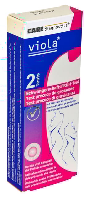 VIOLA test précoce de grossesse duo 2 pce | Commander en ligne