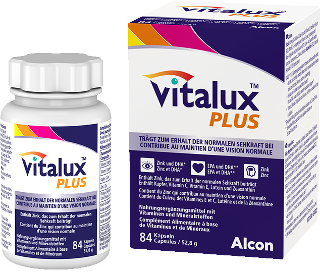 Vitalux Plus Kaps Fl 84 Stk | Online bestellen