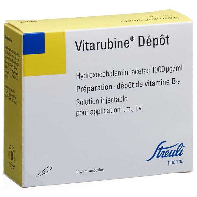 VITARUBIN Depot Inj Lös 1 mg/ml Amp 1 ml | Online bestellen