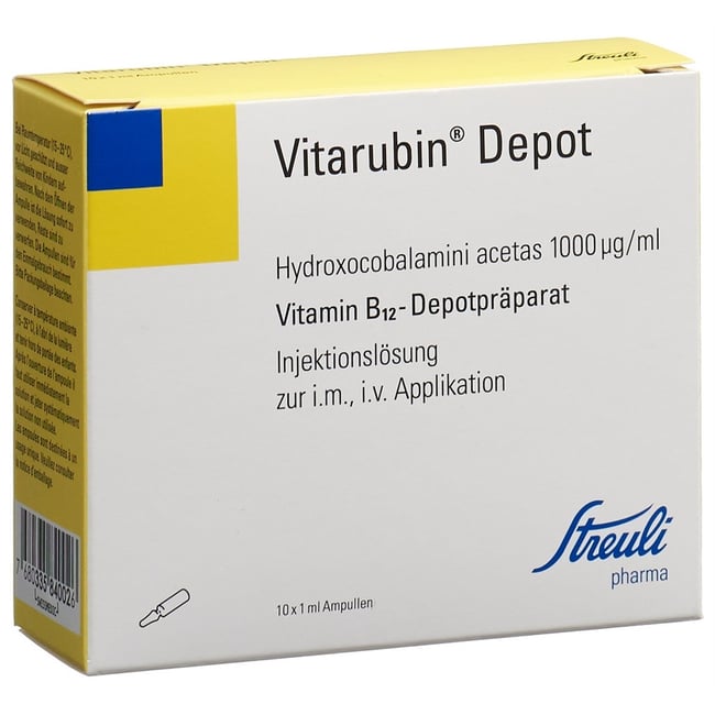 VITARUBIN Depot Inj Lös 1 mg/ml Amp 1 ml | Online bestellen