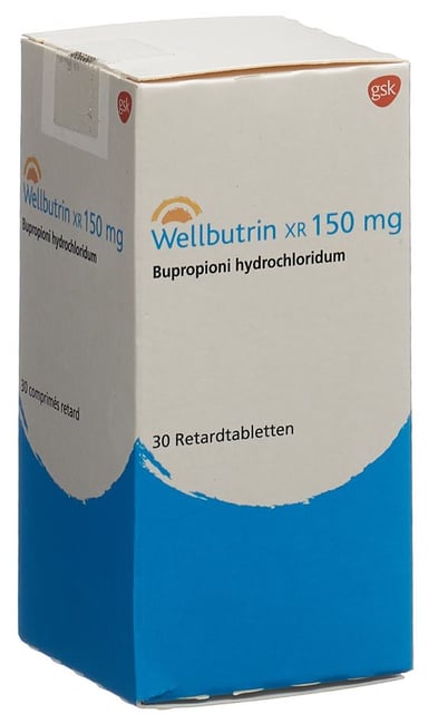 WELLBUTRIN XR cpr ret 150 mg bte 30 pce | Commander en ligne