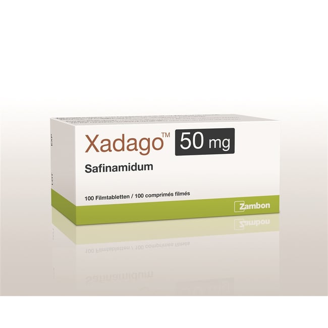 XADAGO Filmtabl 50 mg Blist 100 Stk | Online bestellen