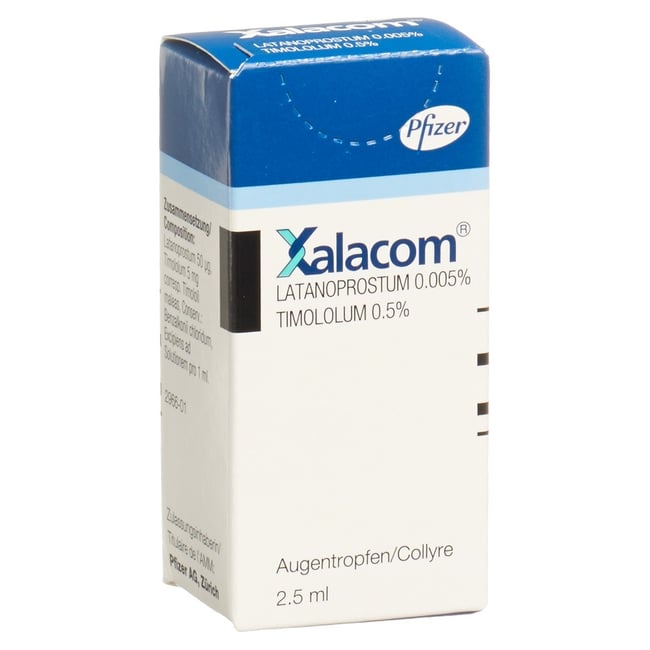XALACOM gtt opht fl 2.5 ml | Commander en ligne