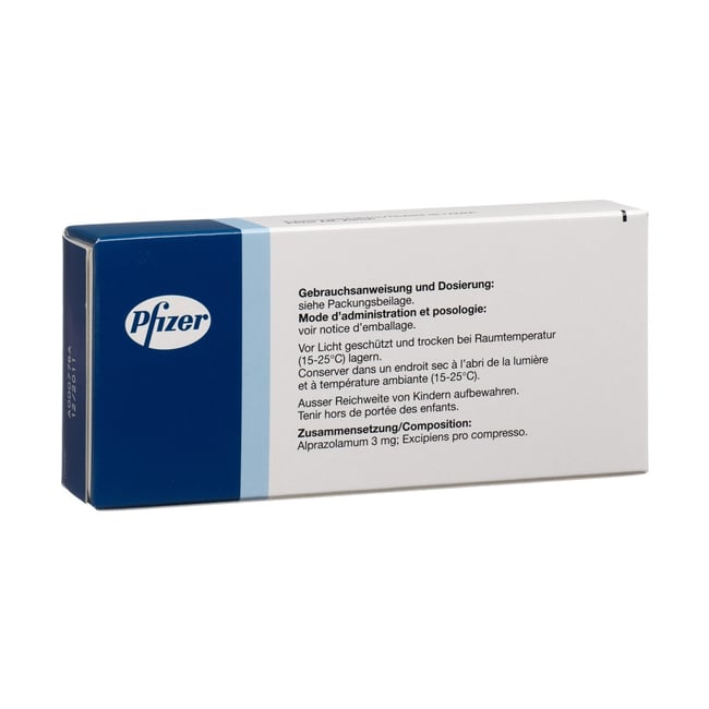 XANAX retard Ret Tabl 3 mg Blist 30 Stk | Online bestellen