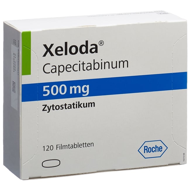 XELODA Filmtabl 500 mg Blist 120 Stk | Online bestellen