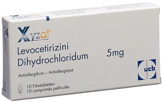 XYZAL Filmtabl 5 mg teilbar Blist 10 Stk | Online bestellen