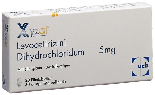 XYZAL Filmtabl 5 mg teilbar Blist 30 Stk | Online bestellen