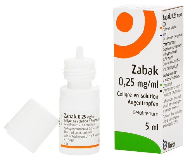 ZABAK Gtt Opht 0.25 mg/ml Fl 5 ml | Online bestellen