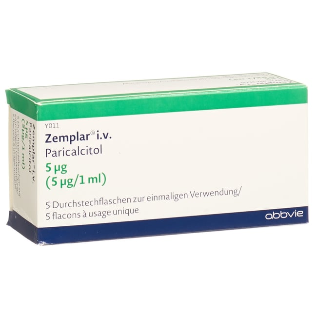 ZEMPLAR sol inj 5 mcg/ml flac 1 ml | Commander en ligne